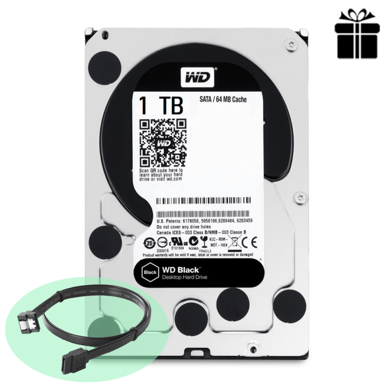 HDD WD Black 1TB 3.5 inch SATA III 64MB Cache 7200RPM WD1003FZEX - VĨNH ...